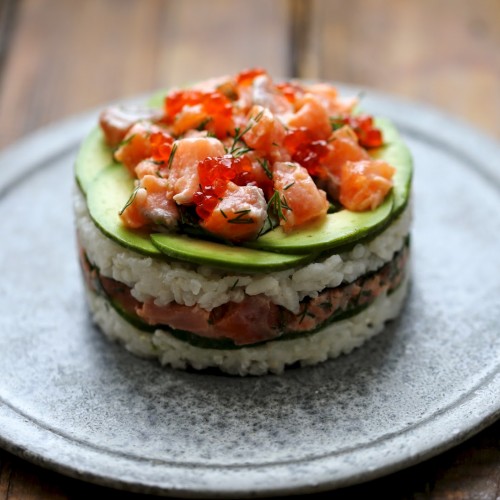 Gâteau Sushi - Recette par - Paris Kitchen Club